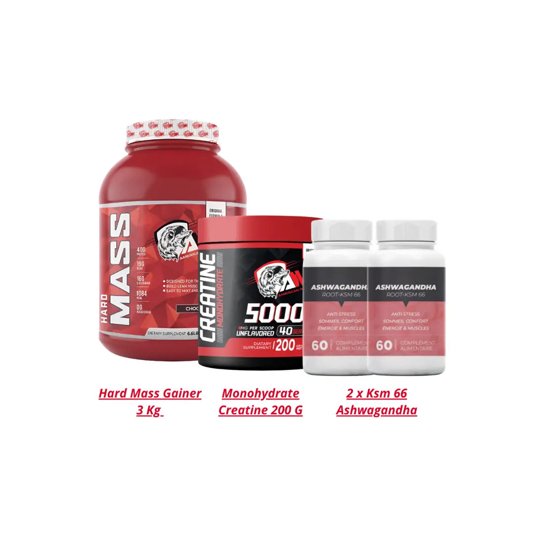 American Wolf Hard Mass Pack - gymproprotein - Distributeur Officiel