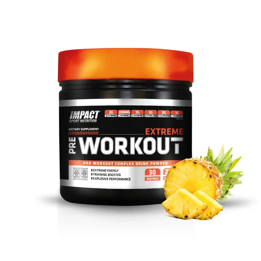 Extreme Pre Workout 30 Scoop Impact Sport Nutrition - gymproprotein