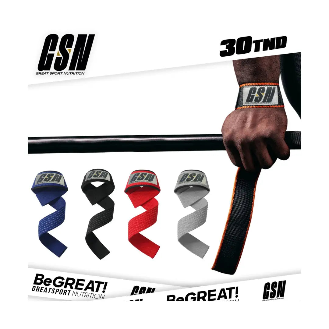 Hyperlift Weightlifting Straps GSN - gymproprotein