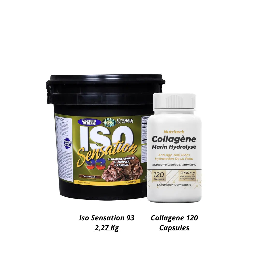 Iso Sensation 93 Ultimate Nutrition 2,27 Kg + Collagene Marin ...